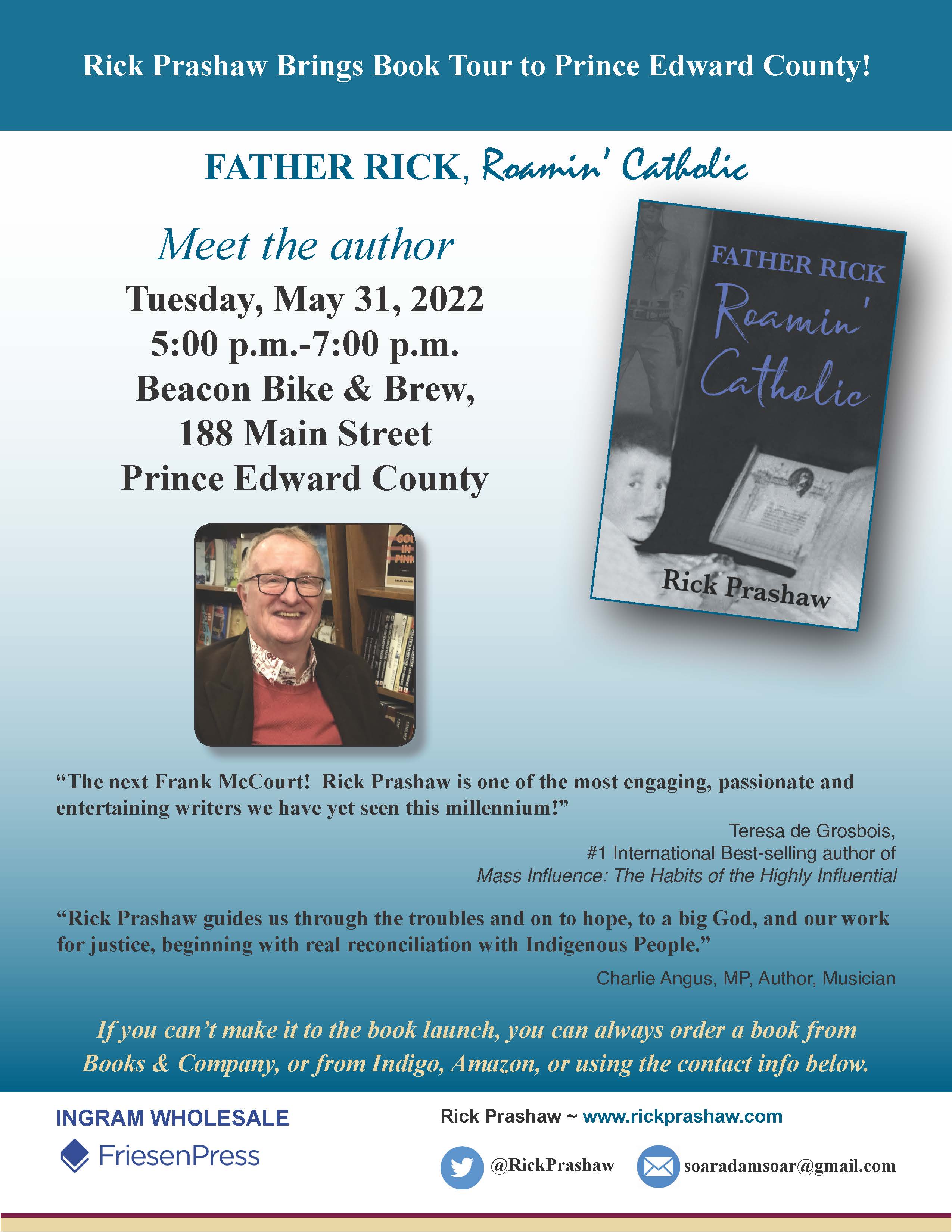 Prince Edward County Father Rick Roamin' Catholic Storytelling | The ...
